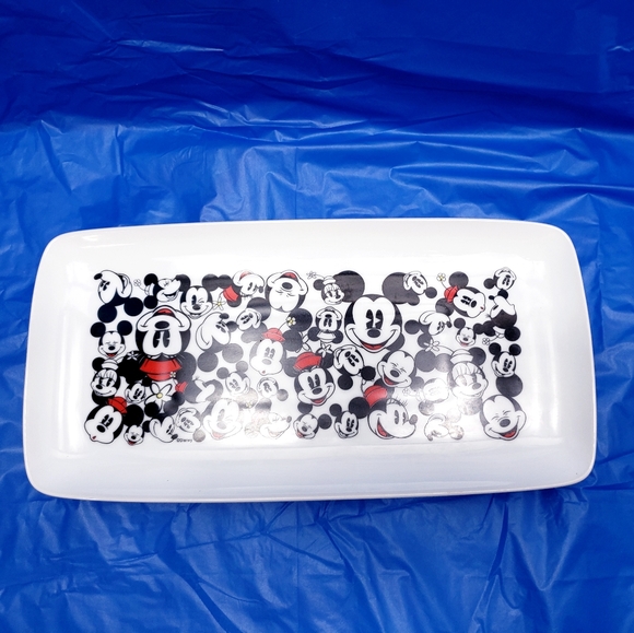 Disney | Kitchen | Disney Mickey Minnie Mouse Platter Serving Tray ...